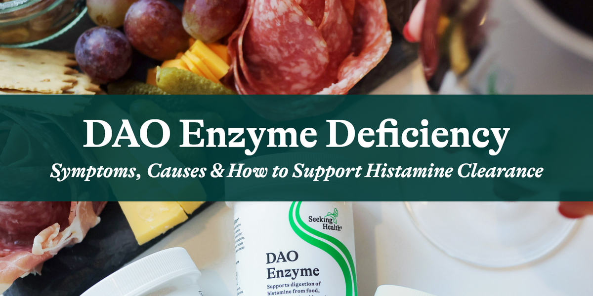 DAO enzyme deficiency: symptoms, causes, and support | Seeking Health