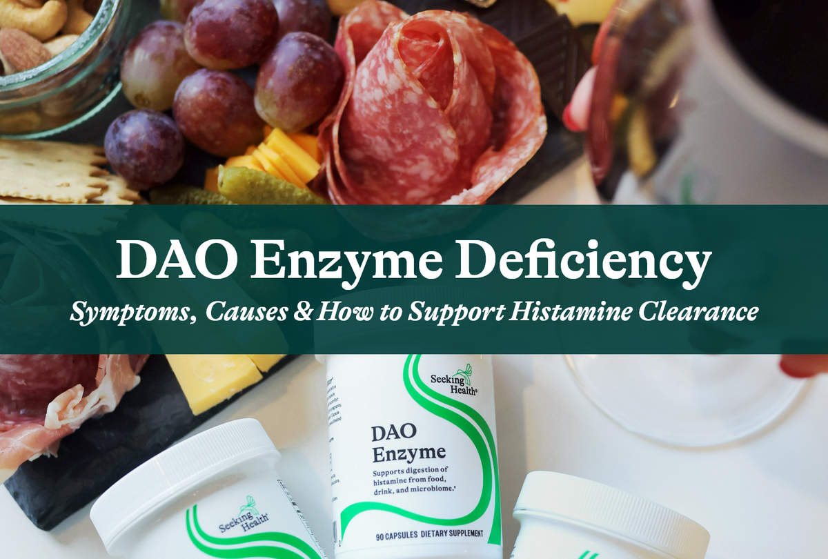 DAO enzyme deficiency: symptoms, causes, and support | Seeking Health
