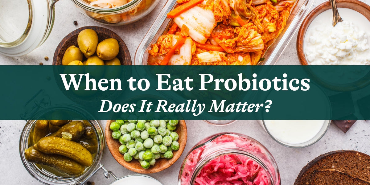 When to Eat Probiotics: Does It Really Matter? — Seeking Health