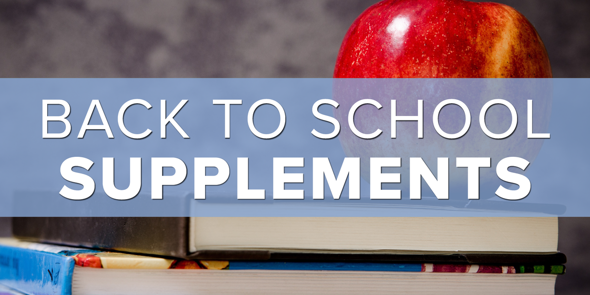 Back to School Supplements — Seeking Health