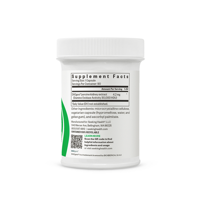 DAO Enzyme | Best DAO Supplement — Seeking Health