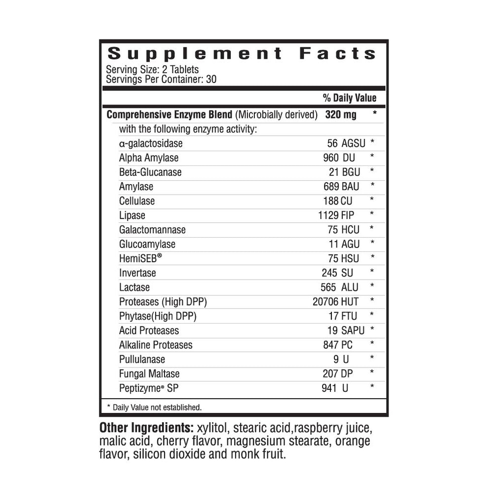 Digestive Enzymes Chewable | Seeking Health