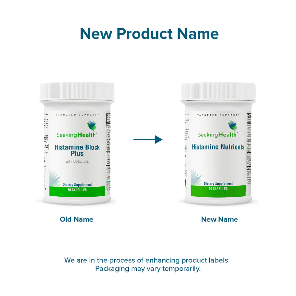 Histamine Nutrients | | SeekingHealth