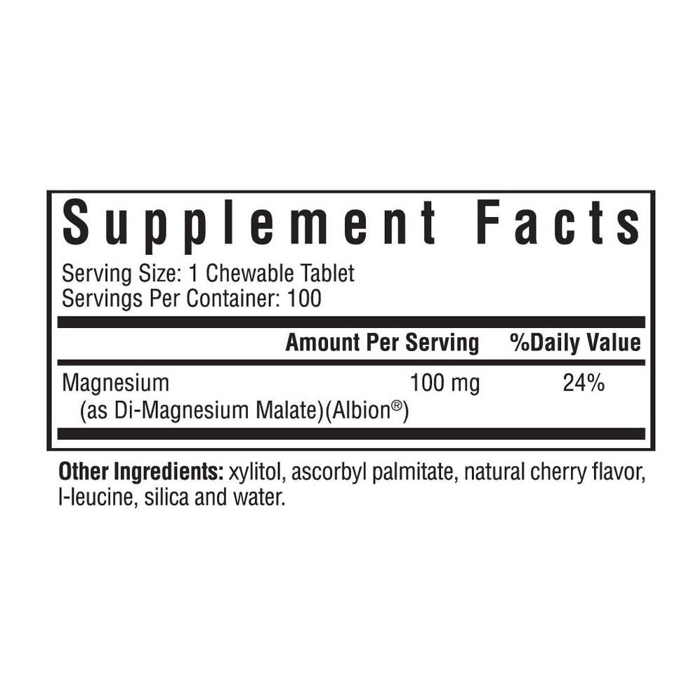 Magnesium Malate Chewable | Seeking Health