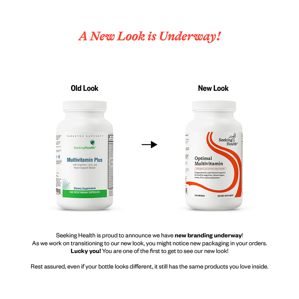 Optimal Multivitamin ( formerly Multivitamin Plus ) | Seeking Health