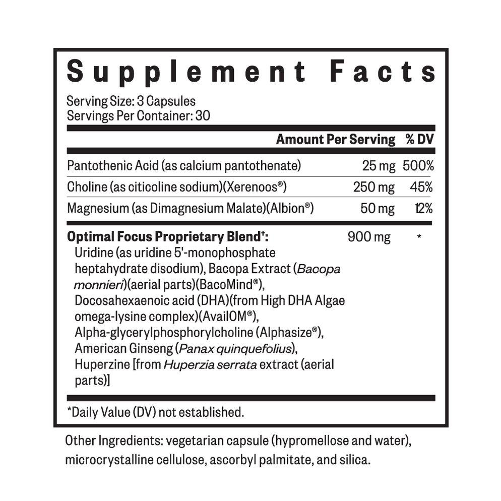 Optimal Focus | Seeking Health