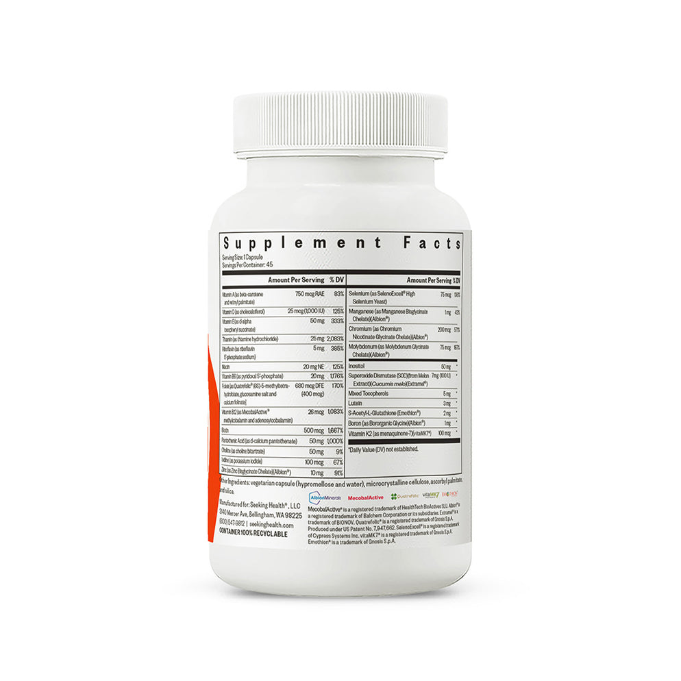 Multivitamin One — Seeking Health