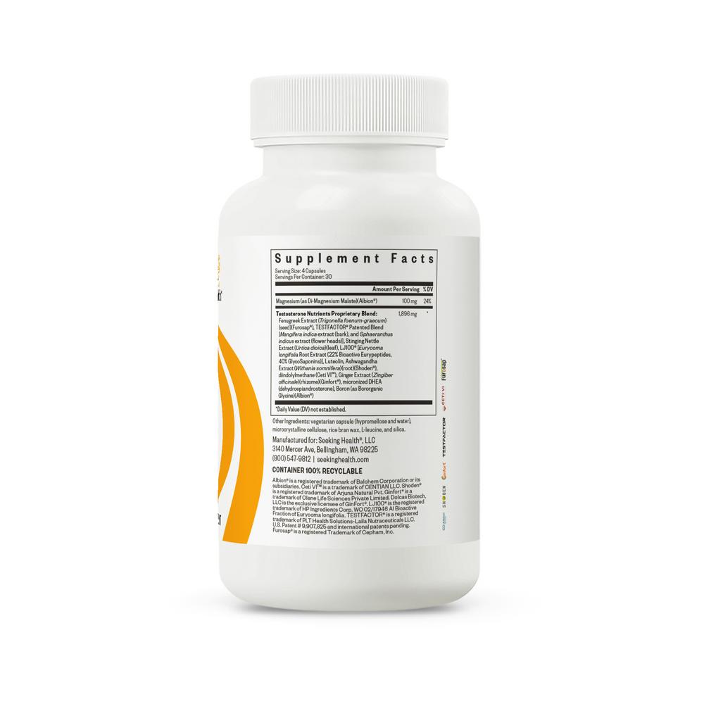 Testosterone Supplements | Testosterone Nutrients | Seeking Health®