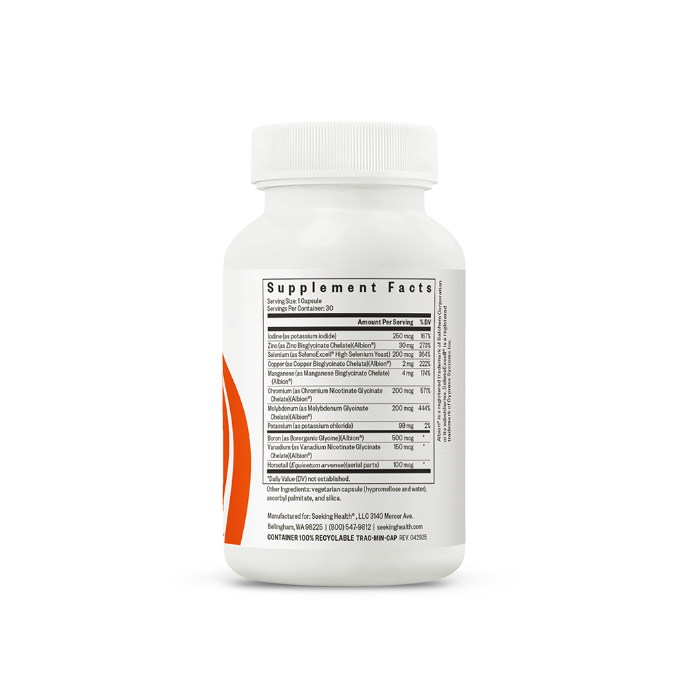 Trace Minerals Supplements - Trace Minerals Complex — Seeking Health