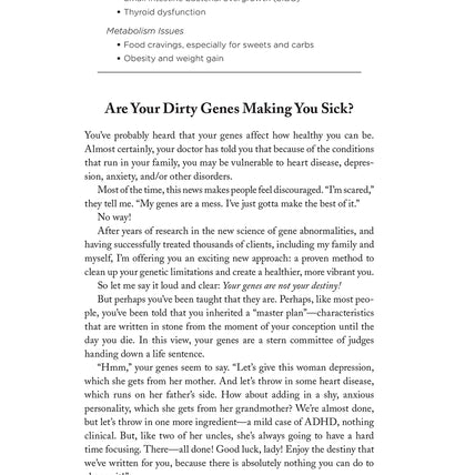 Dirty Genes® by Dr. Ben Lynch | Seeking Health